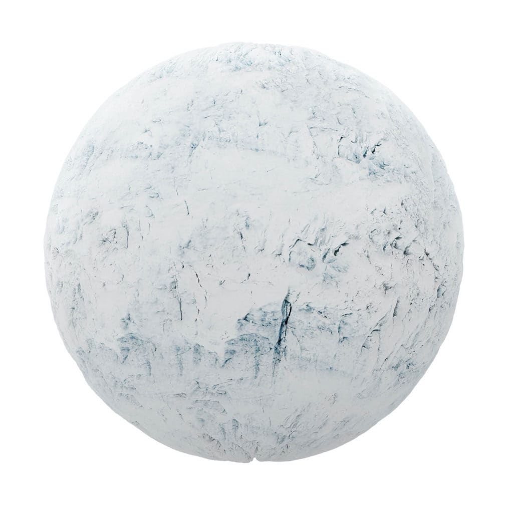 Rough Snow PBR Texture