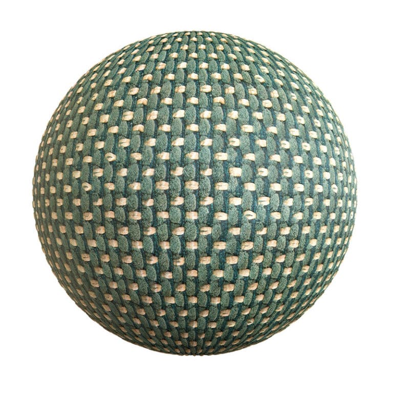 Patterned Fabric PBR Texture