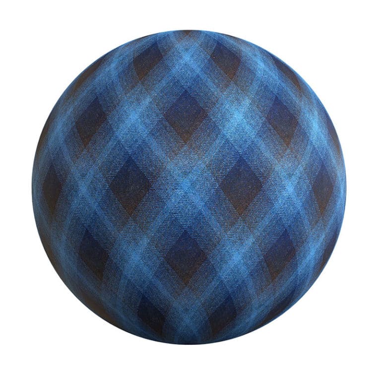 Patterned Fabric PBR Texture