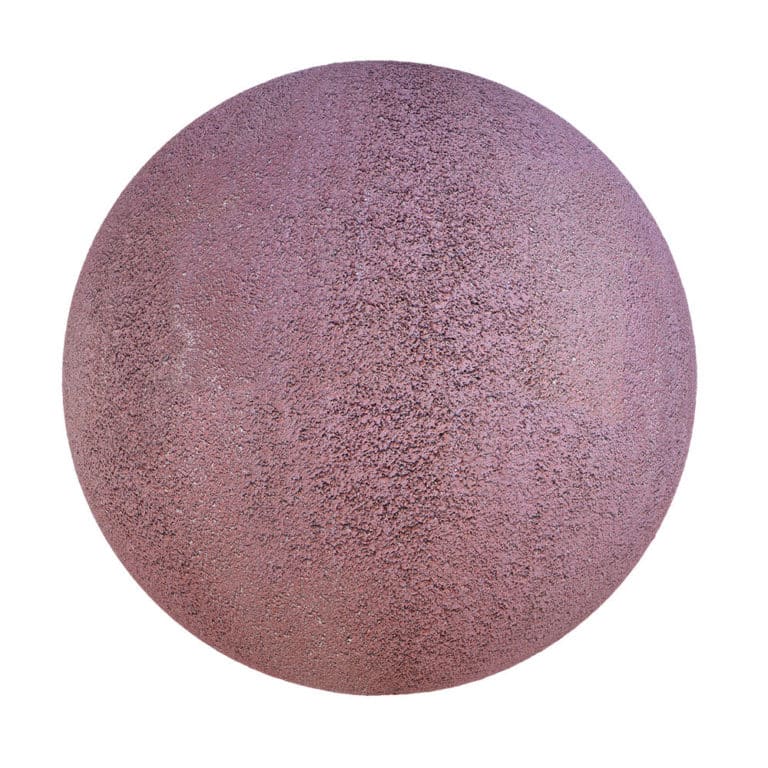 Red Painted Asphalt PBR Texture