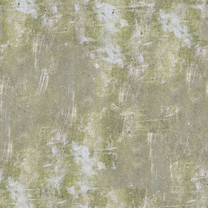Scratched Green Concrete PBR Texture