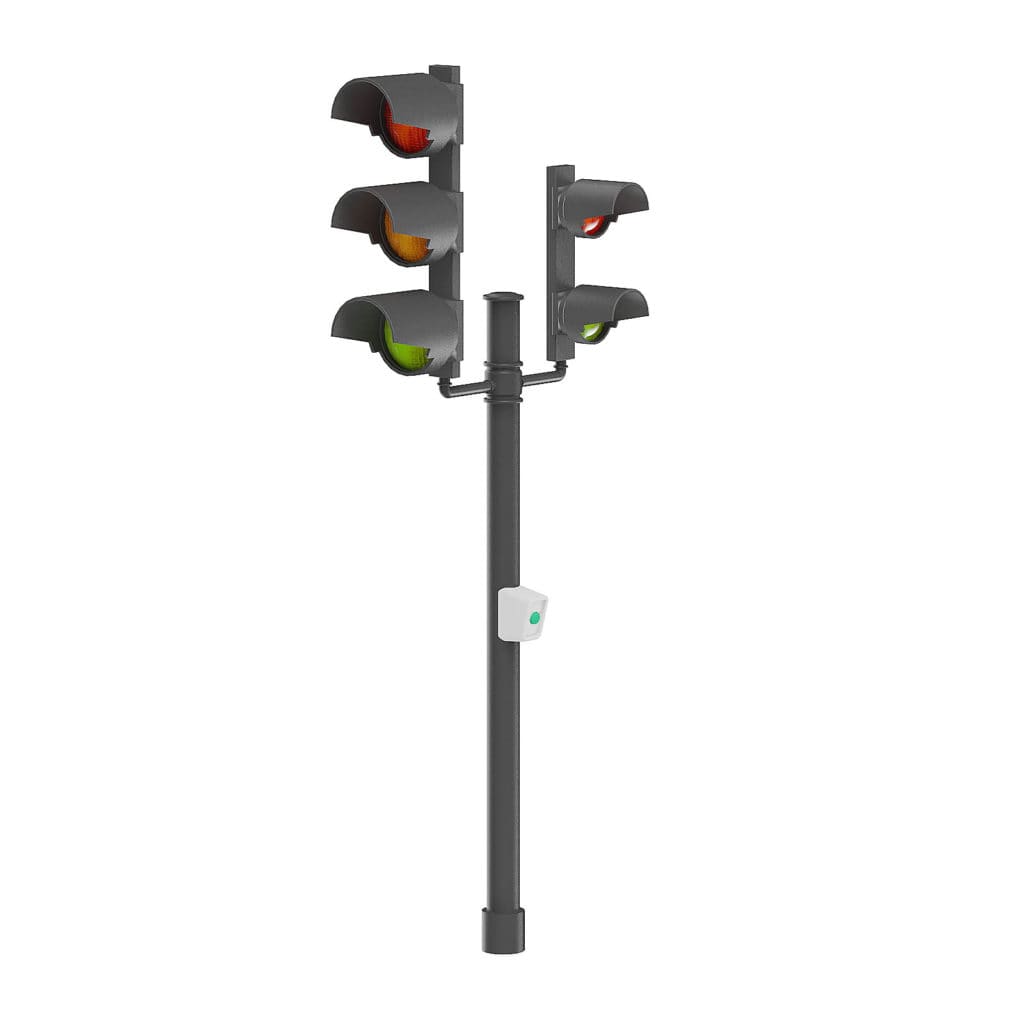 Traffic Lights 3D Model