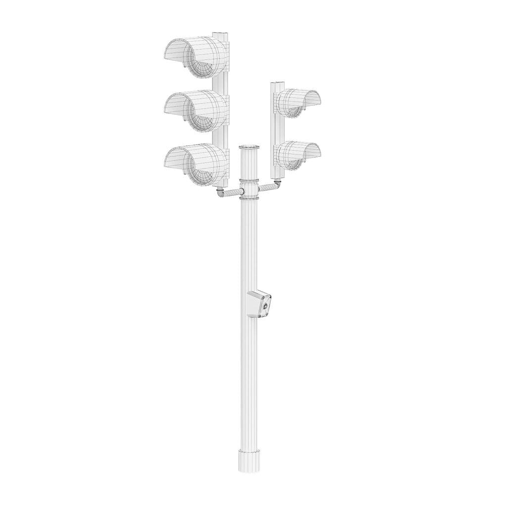 Traffic Lights 3D Model