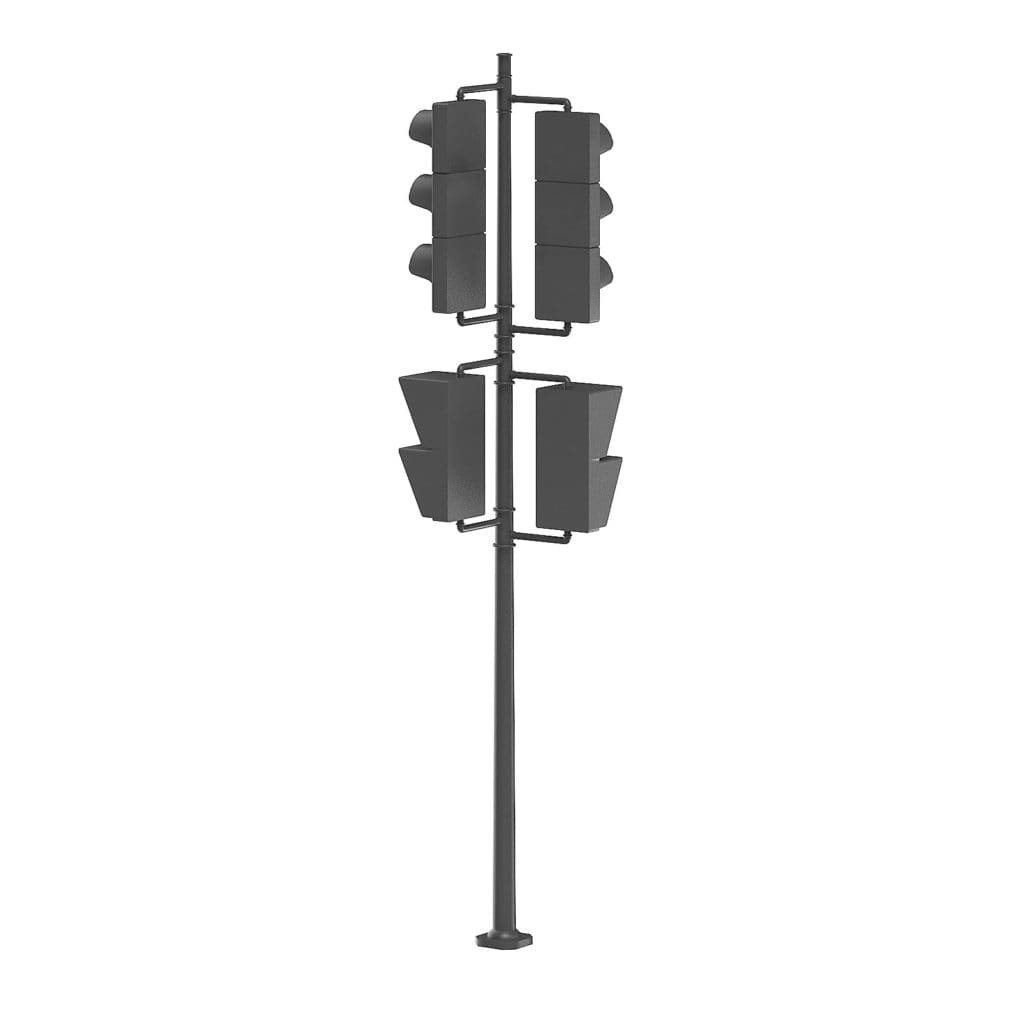 Traffic Lights 3D Model