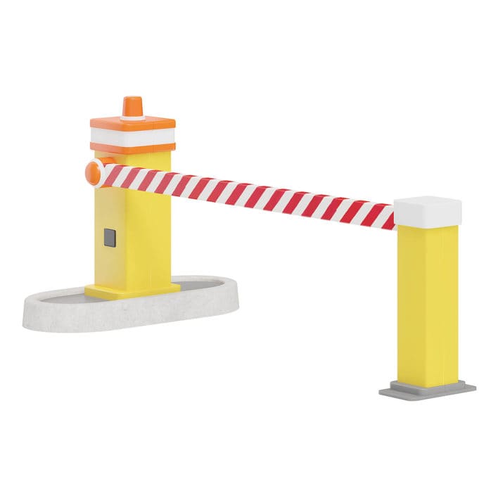 Traffic Barrier 3D Model