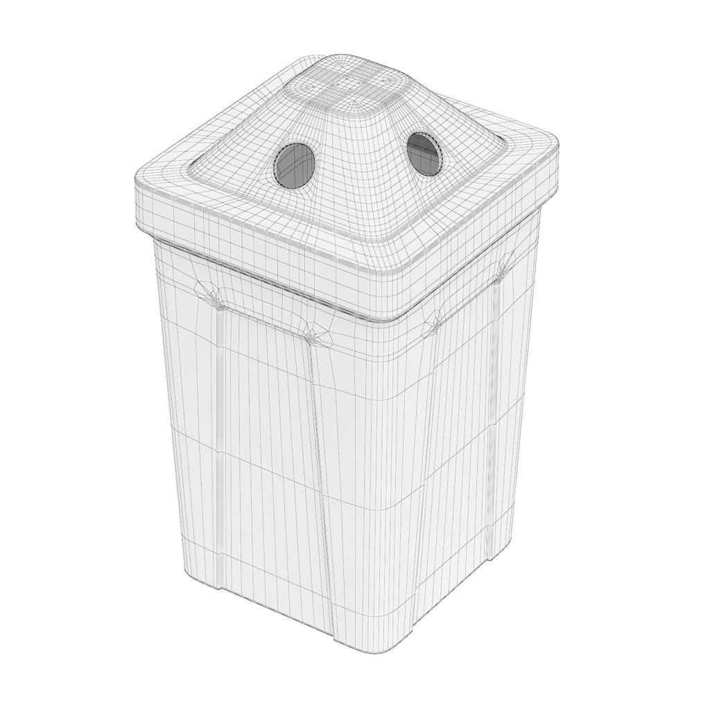 Trash Bin 3D Model