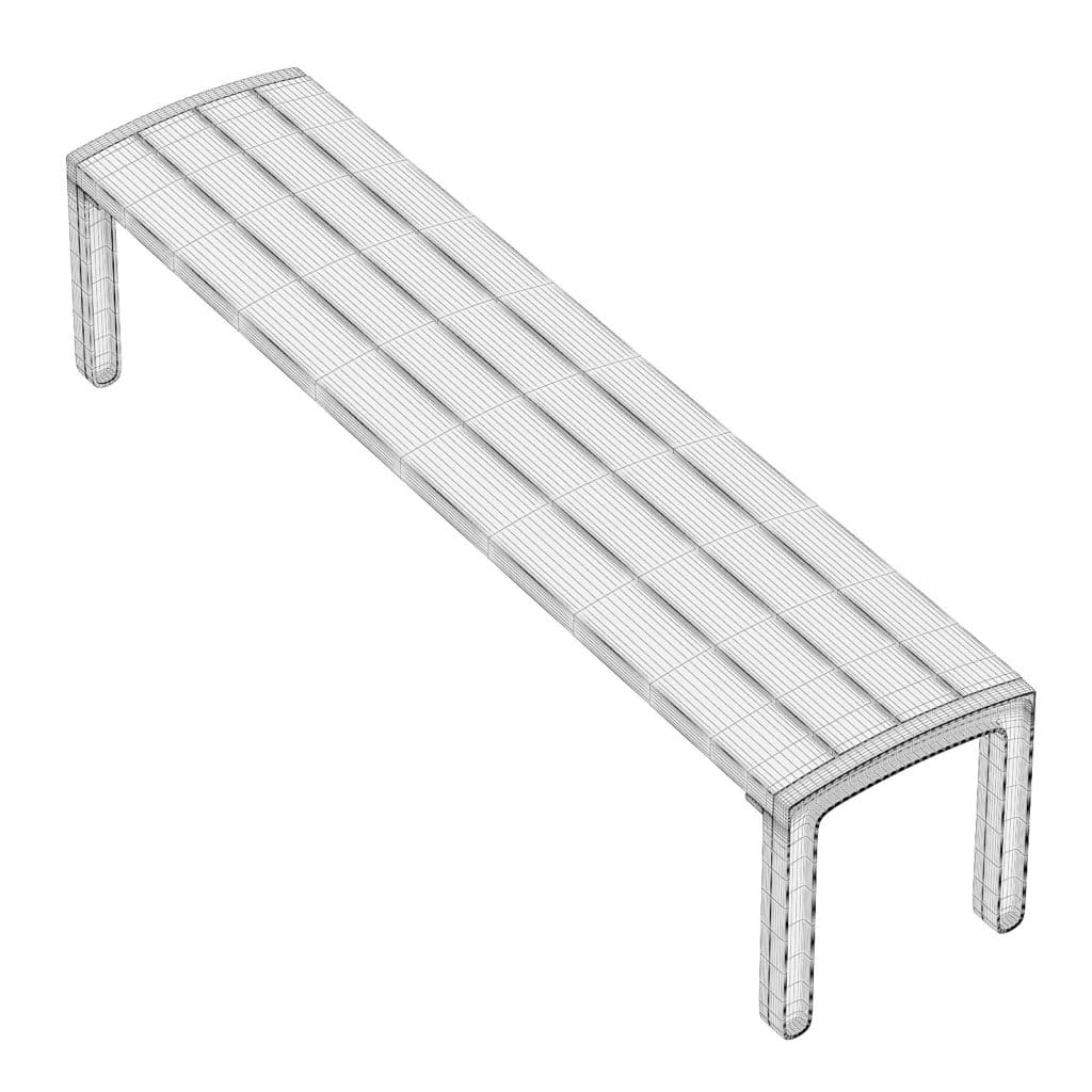 Bench 3D Model