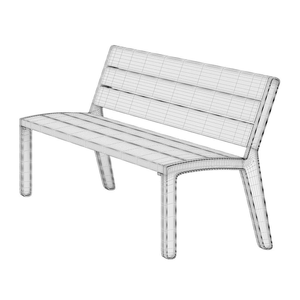 Bench 3D Model