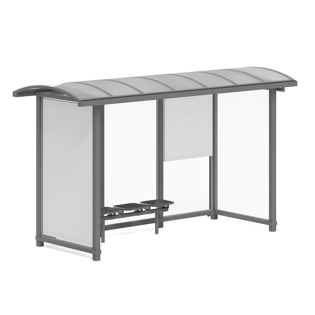 Bus Stop 3D Model