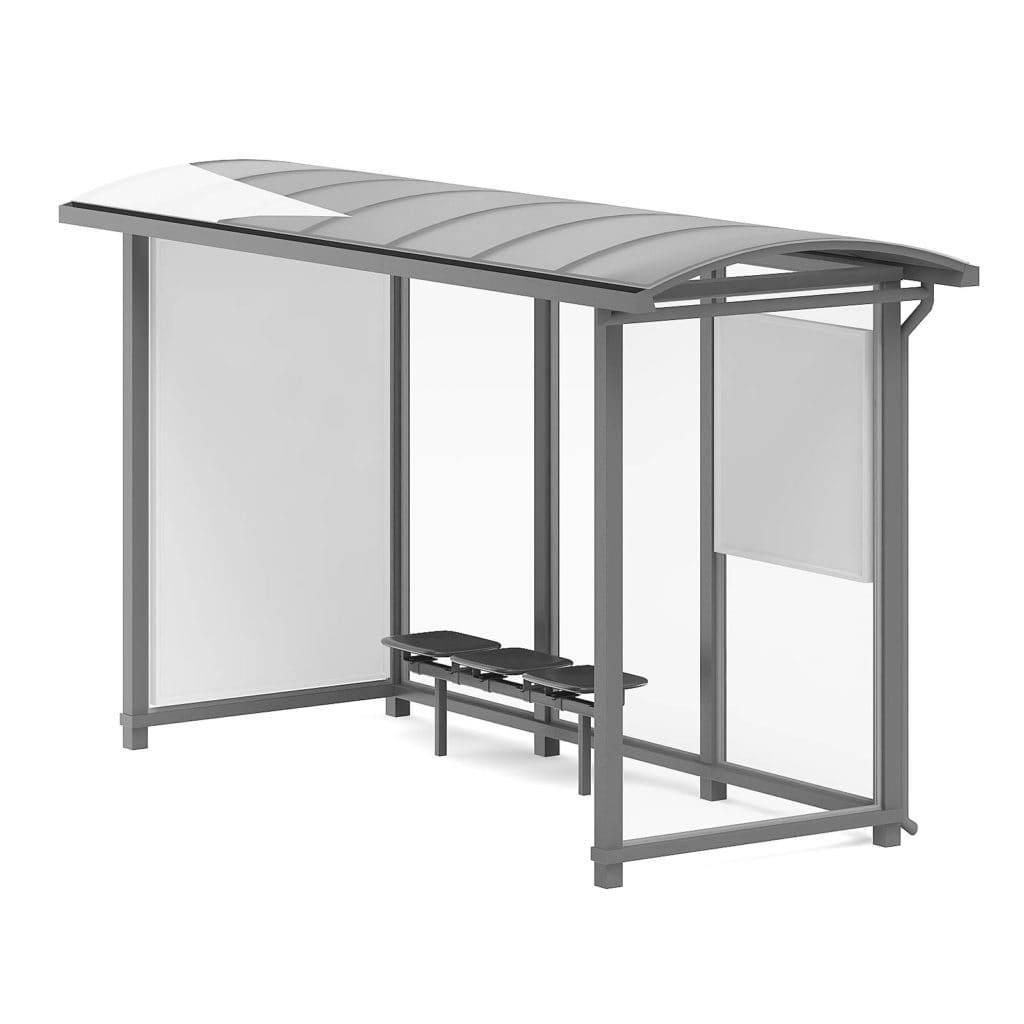 Bus Stop 3D Model
