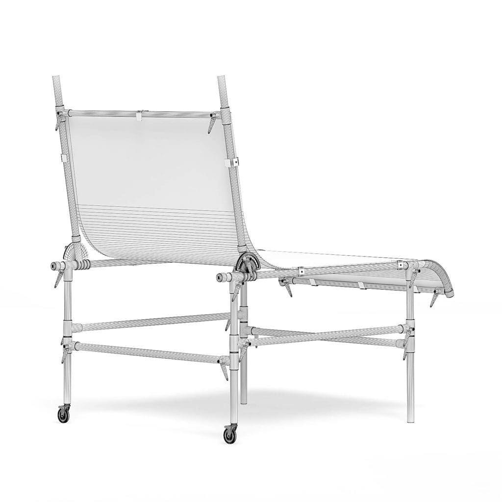 Studio Table 3D Model