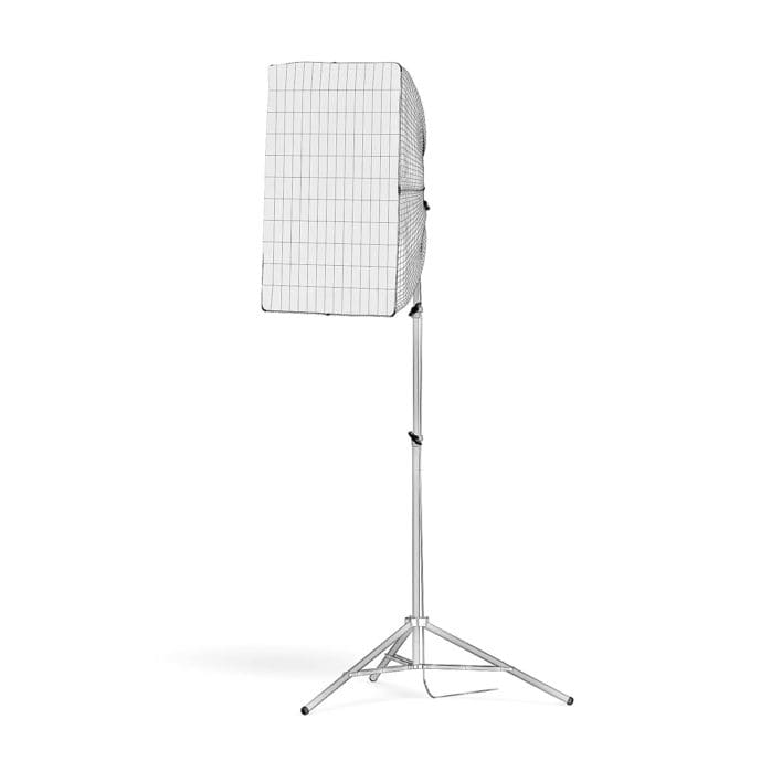 Softbox Studio Light 3D Model