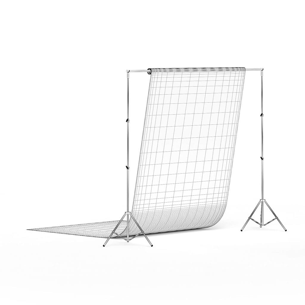 Photo Studio Background 3D Model