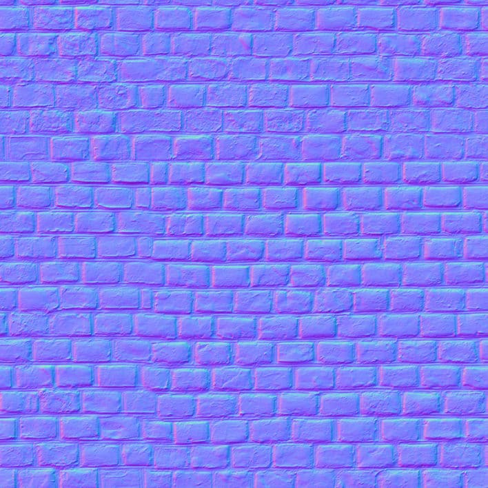 Red Brick Wall PBR Texture
