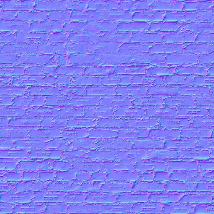 Red Brick Wall PBR Texture