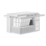 Coffee Kiosk 3D Model