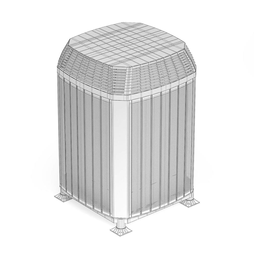 Heat Pump 3D Model