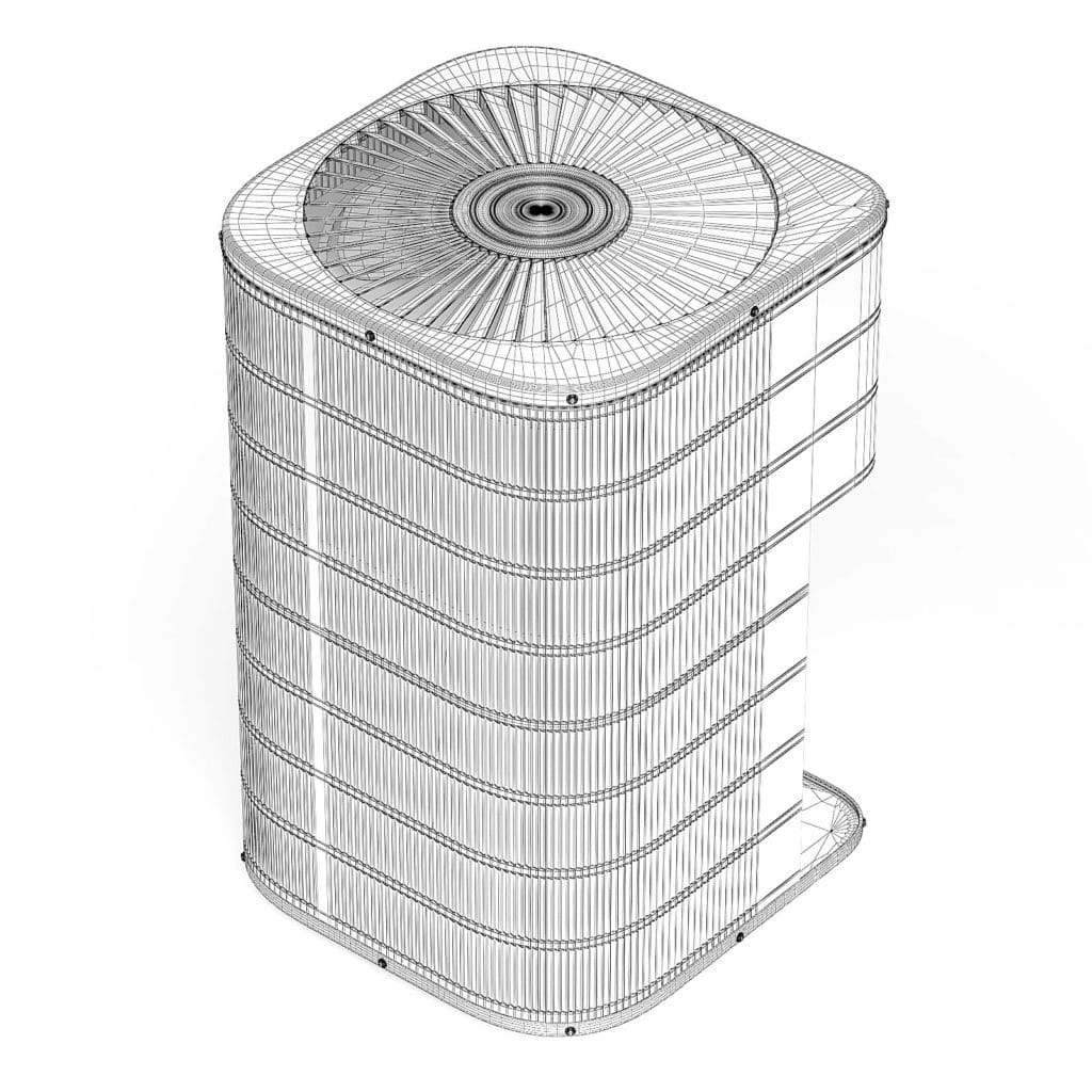 Heat Pump 3D Model