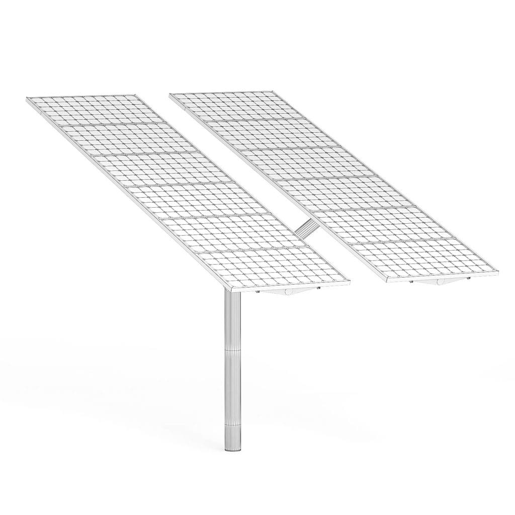 Large Solar Panel 3D Model