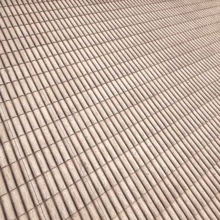Beige Old Ceramic Roof PBR Texture