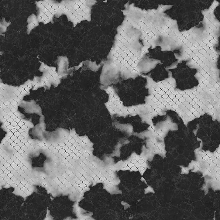 Damaged Black Painted Wall PBR Texture