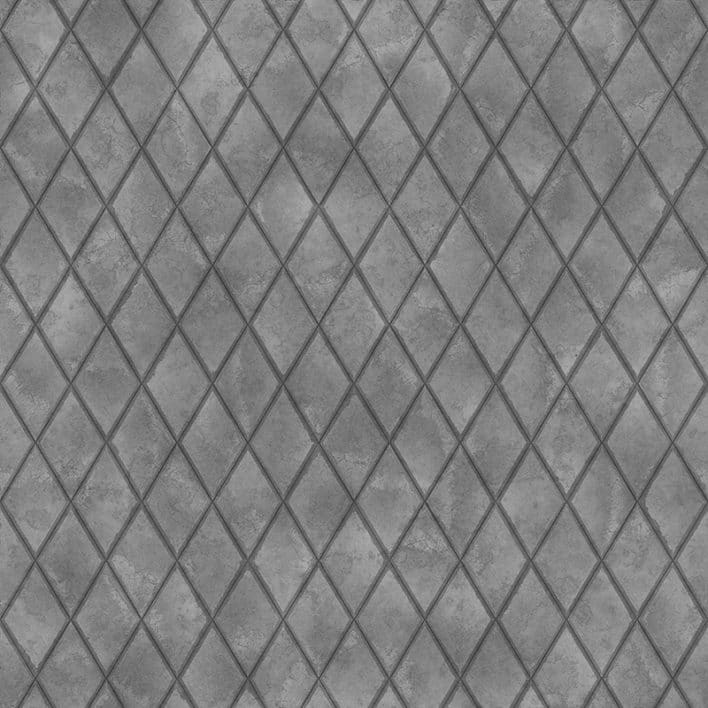 Diamond Concrete Tiles PBR Texture