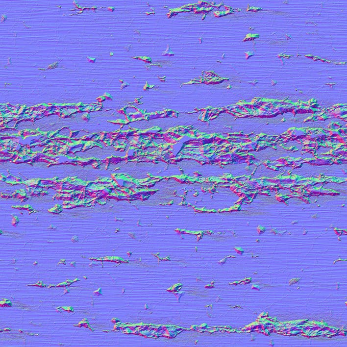 Eroded White Rock PBR Texture