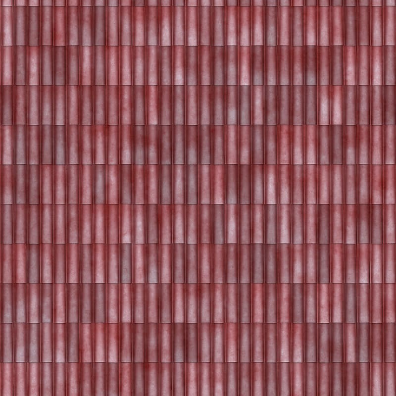 Faded Ceramic Roof PBR Texture