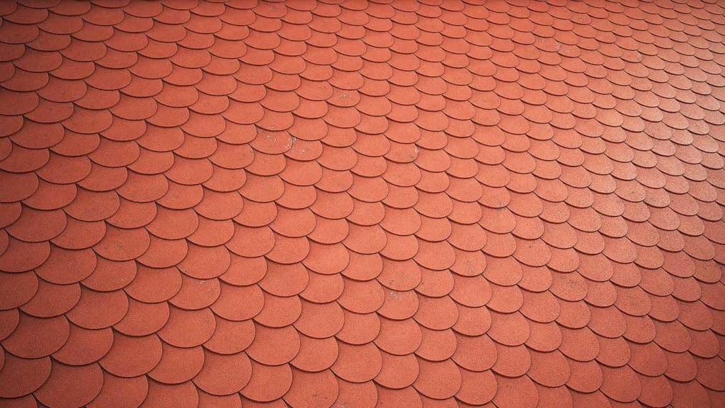 Red Asphalt Shingle PBR Texture