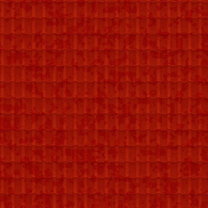 Red Metal Roof PBR Texture