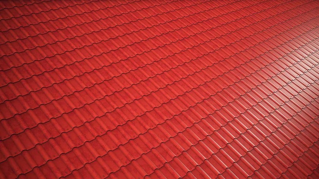 Red Metal Roof PBR Texture