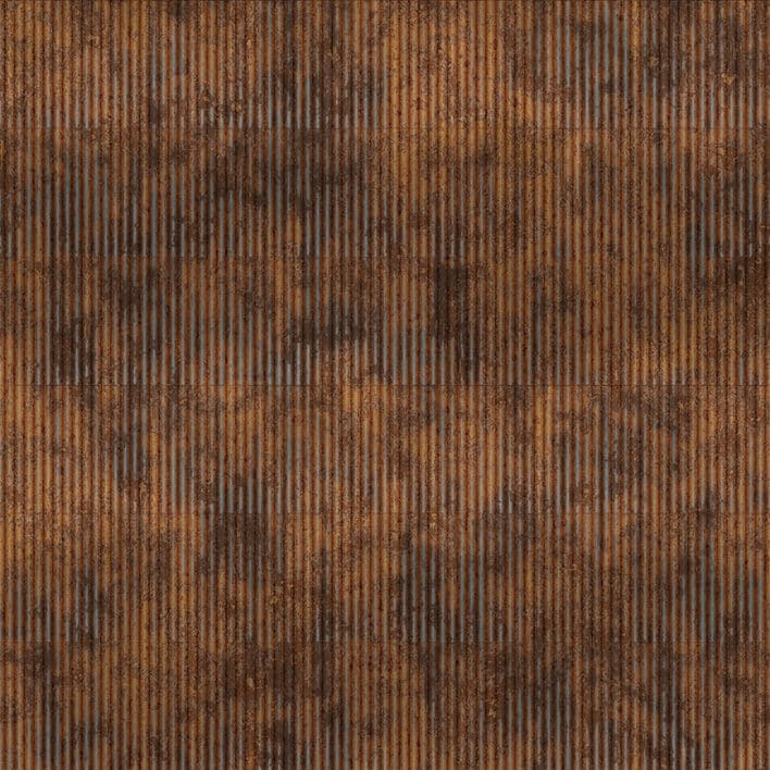 Rusty Metal Roof PBR Texture