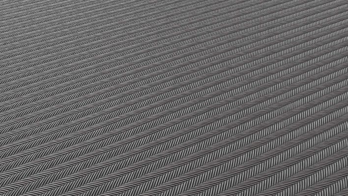 Black Braided Fabric PBR Texture