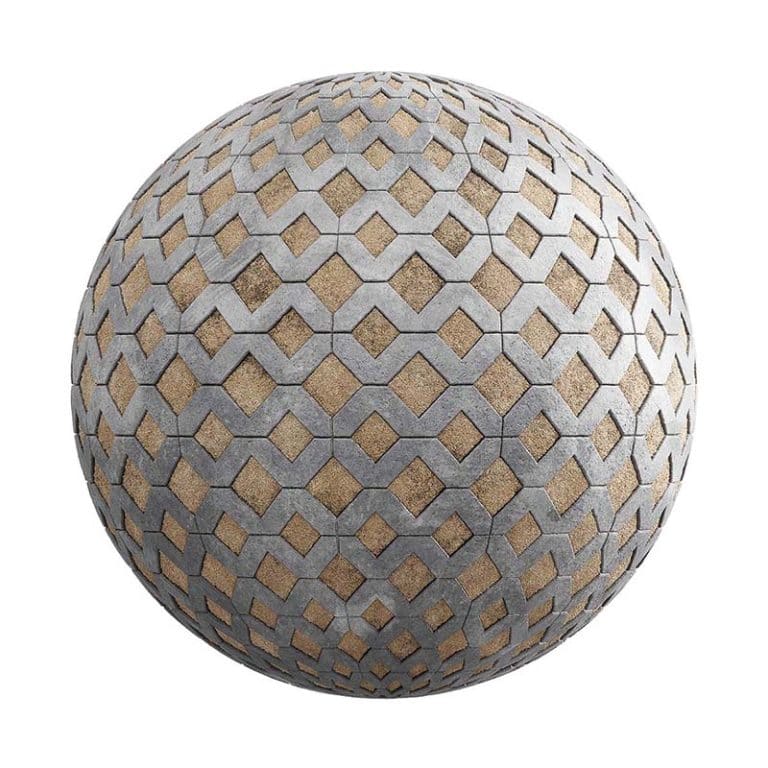 Concrete Pavement PBR Texture