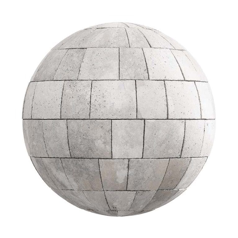 Concrete Pavement PBR Texture