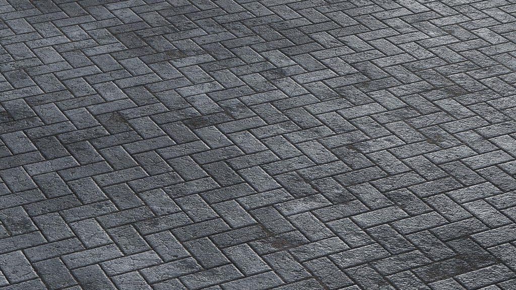 Damaged Concrete Pavement PBR Texture