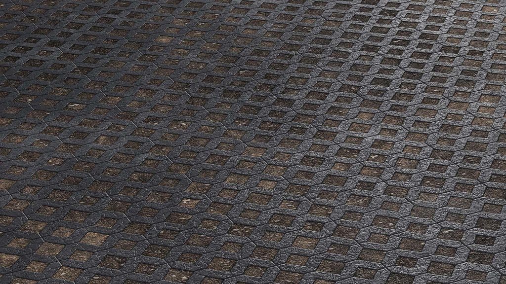 Damaged Concrete Pavement PBR Texture