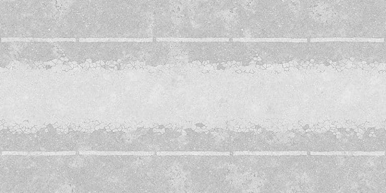 Damaged Road with Roadside PBR Texture