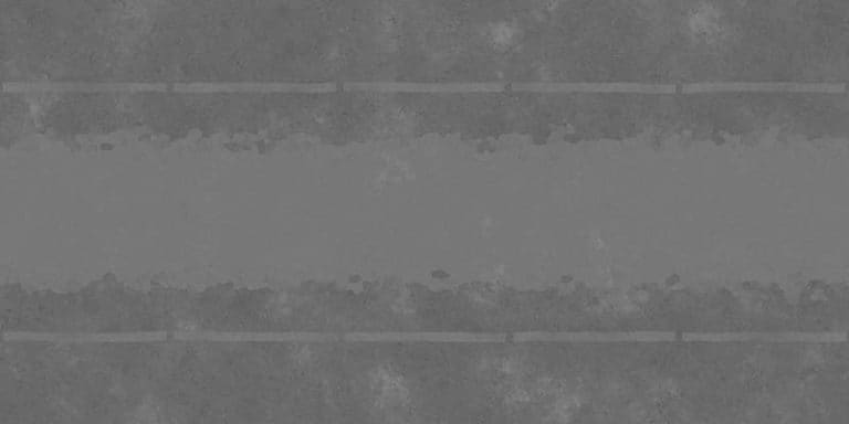 Damaged Road with Roadside PBR Texture