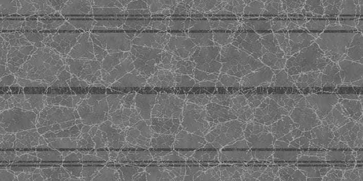 Damaged Road with Pavement and Lanes PBR Texture