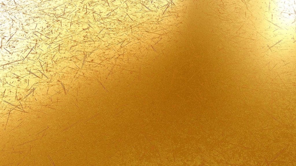 Golden Scratched Metal PBR Texture