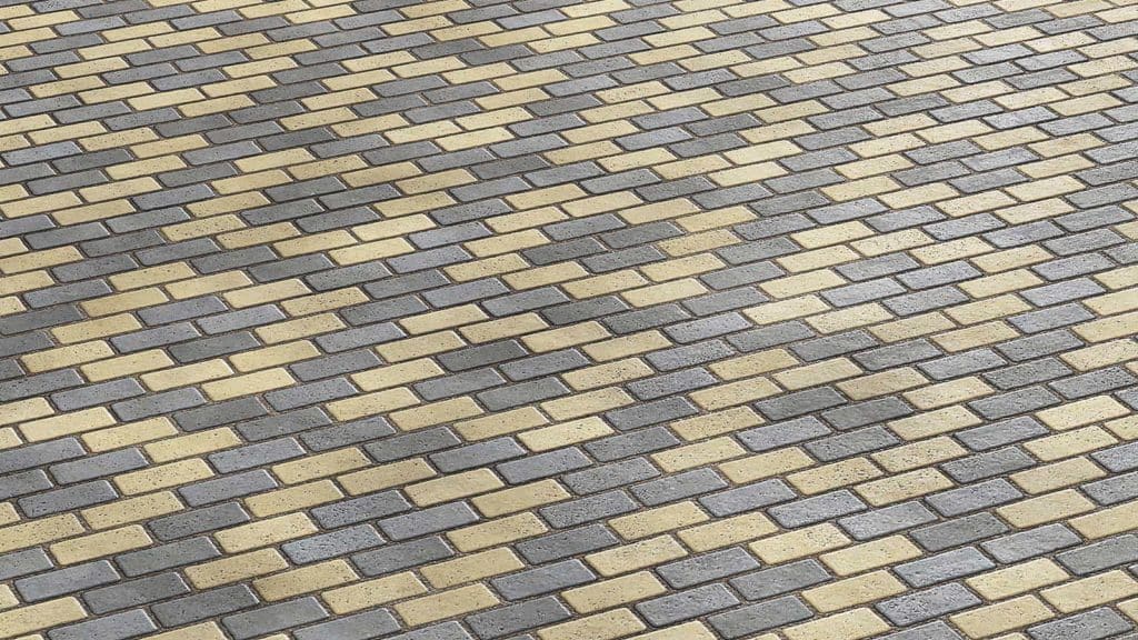 Patterned Pavement PBR Texture