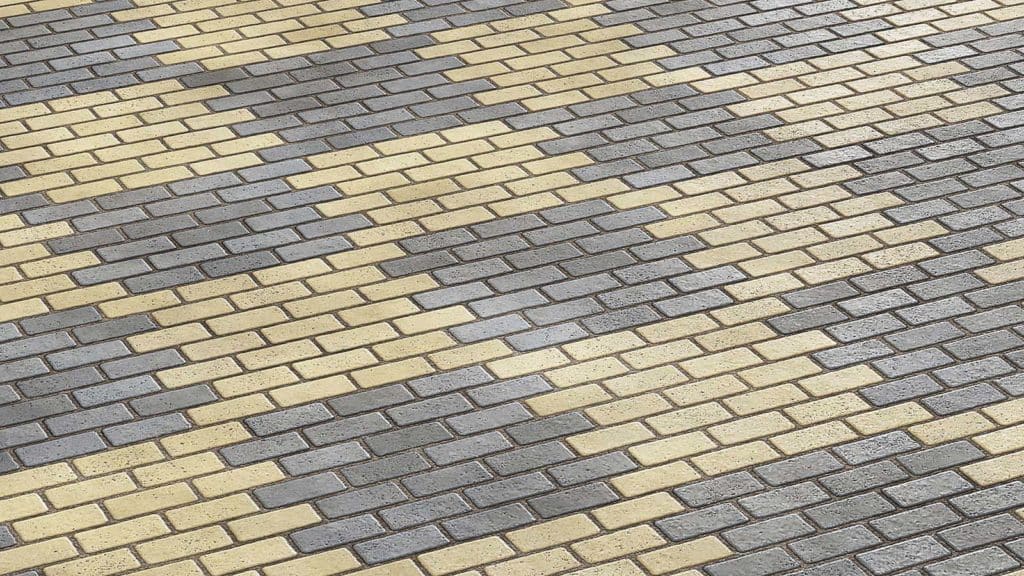 Patterned Pavement PBR Texture