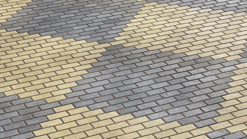 Patterned Pavement PBR Texture