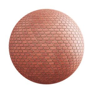 Red Pavement PBR Texture