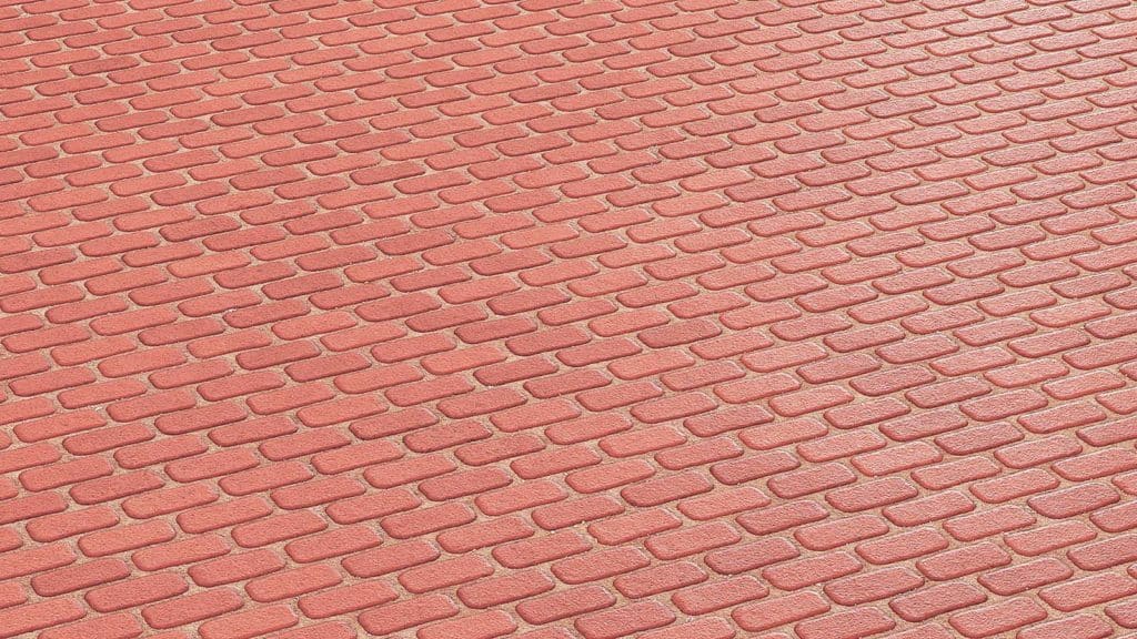 Red Pavement PBR Texture