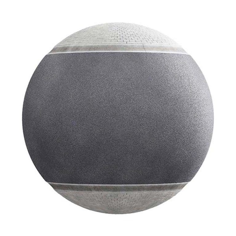 Road with Pavement PBR Texture