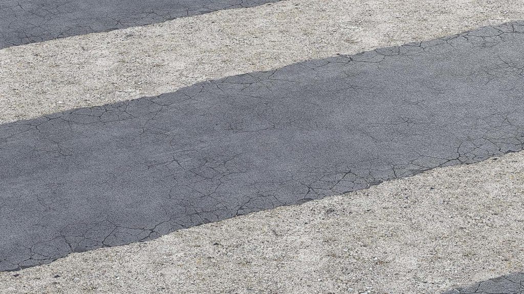 Road with Roadside PBR Texture