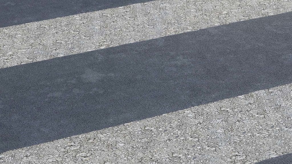 Road with Roadside PBR Texture