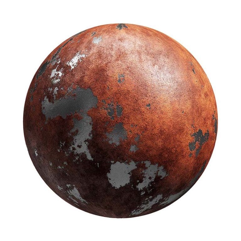 Rusted Metal PBR Texture